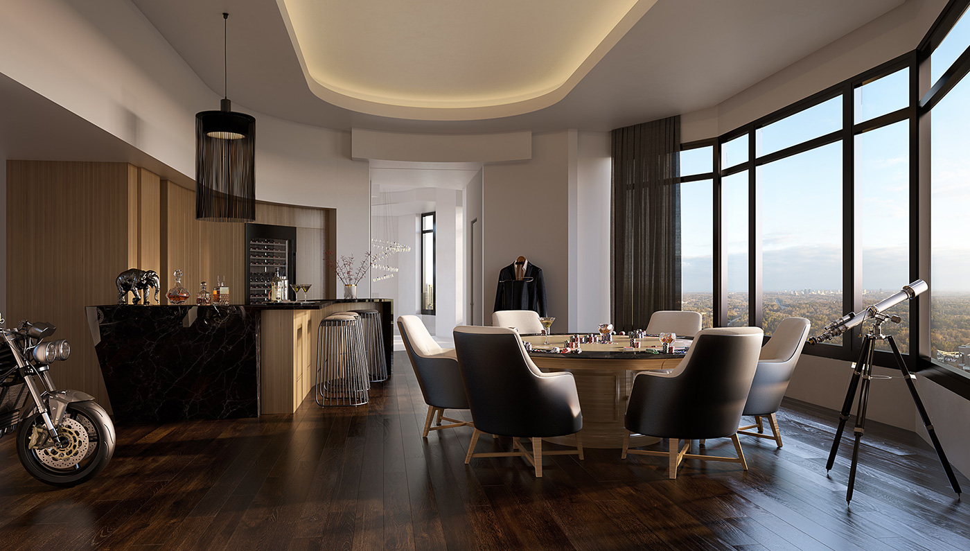 The Most Breathtaking Penthouse In Atlanta – The Extravagant