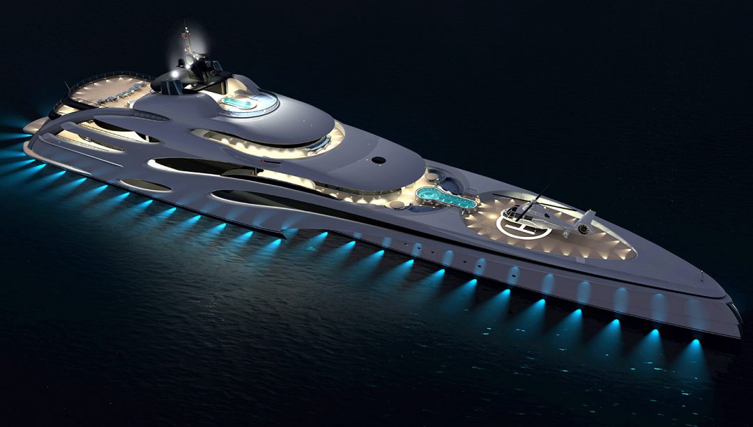 Yet Another Incredible Trimaran Concept by Echo Yachts – The Extravagant