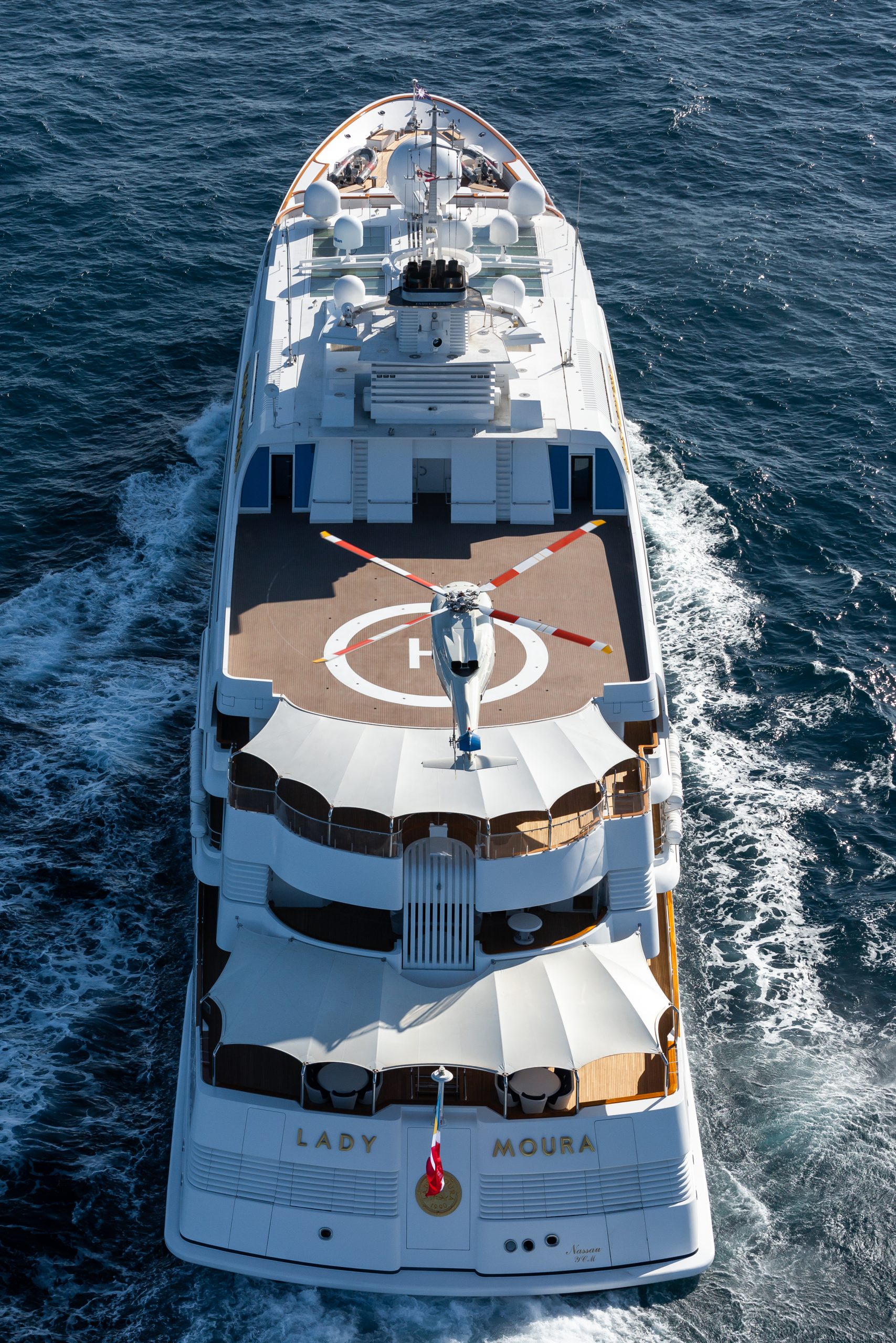 The Legendary 105 Meter Lady Moura Now Available For Sale For The First ...